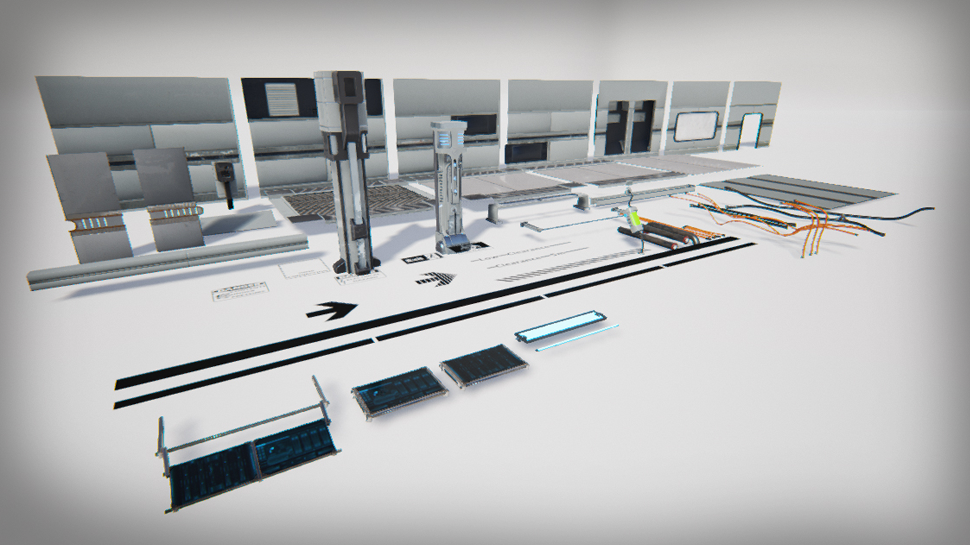 Modular Level Design on Pinterest | Environment, Sci Fi and Artworks